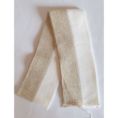 Bande bord-côte bicolore longueur 92 cm (B04)